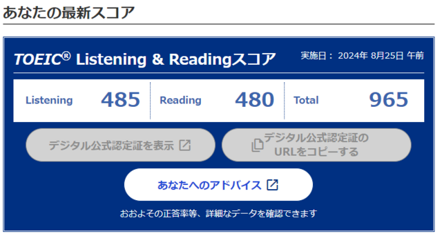 第362回TOEIC結果: 今さらTOEIC990点を目指すサラリーマンのブログ